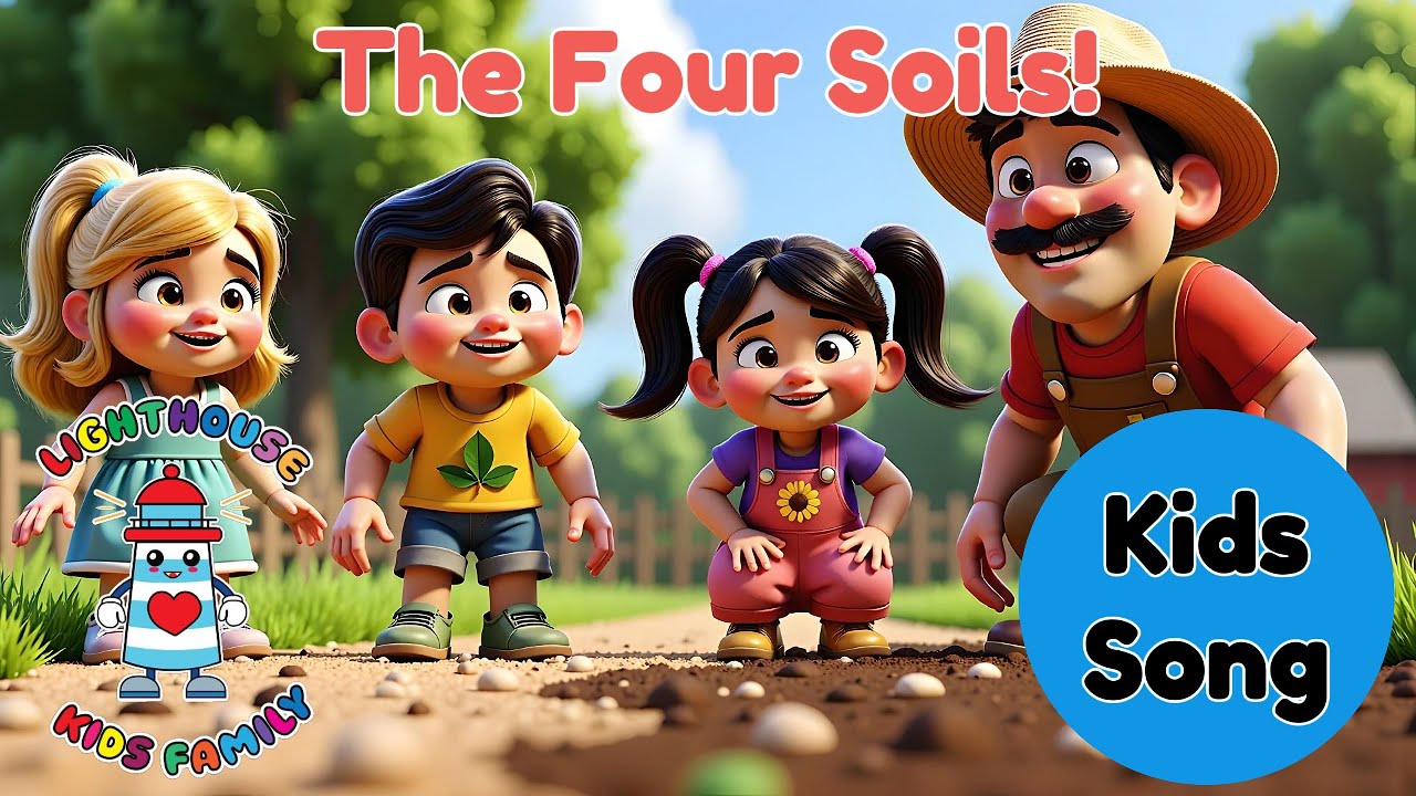 The Four Soils (Matthew 13:18–23) | Kids Christian Song | Lighthouse ...