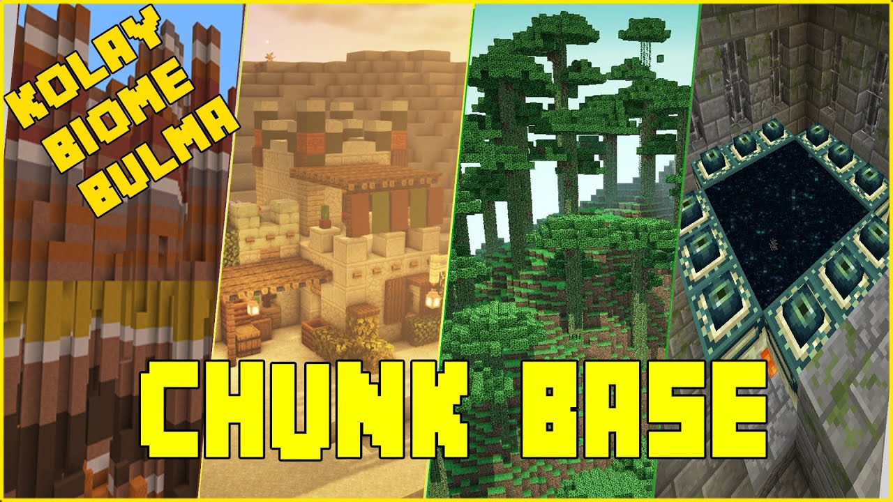 KOLAY BİOME BULMA !!! Minecraft Kolayca Biome Nasıl Bulunur ? l ...