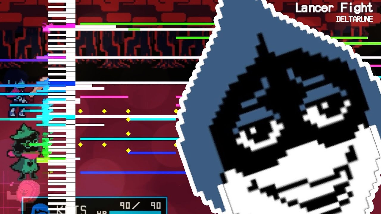 Lancer Fight (VS Lancer) | DELTARUNE | MIDI Remaster - YouTube