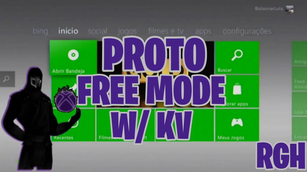 Proto Stealth Server FREE MODE W/ KV [RGH/JTAG] Xbox 360 !! - YouTube