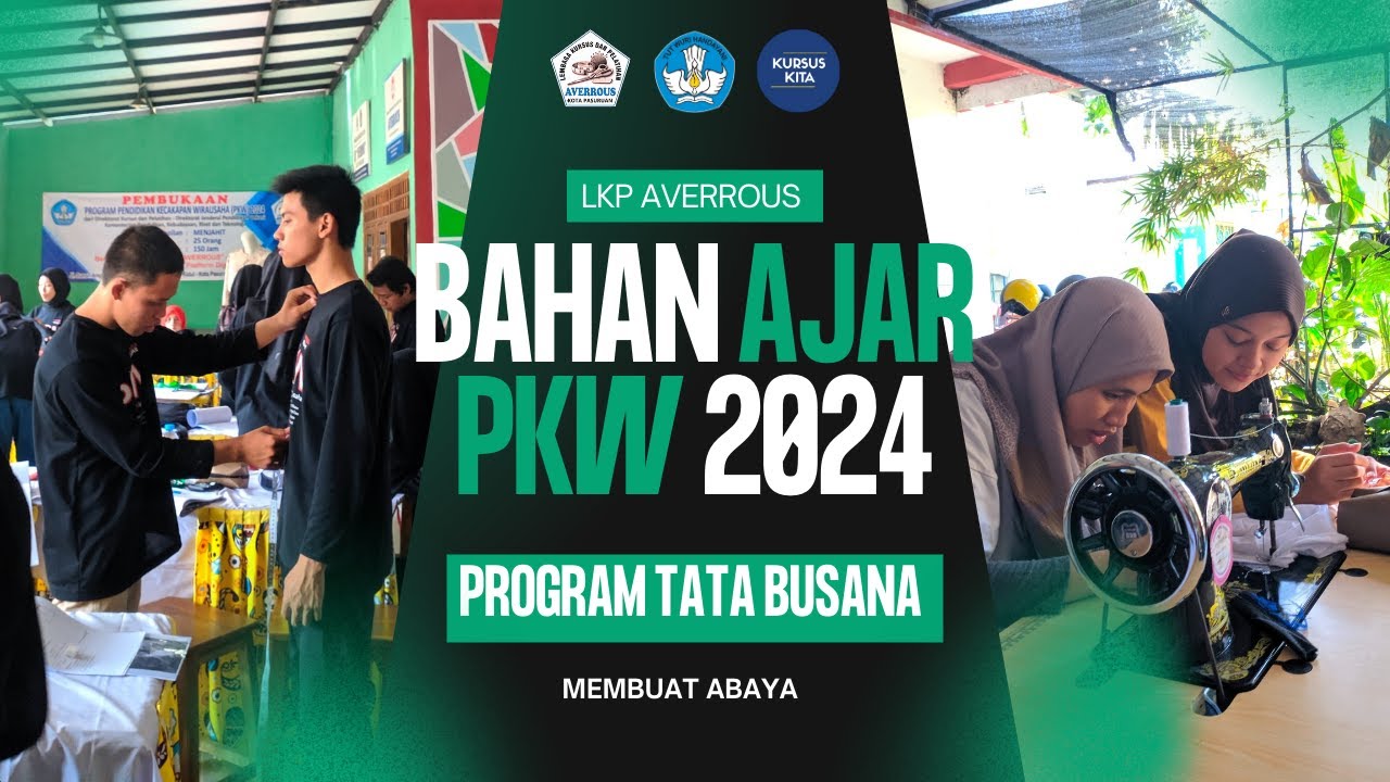 Bahan Ajar PKW 2024 - LKP AVERROUS - YouTube