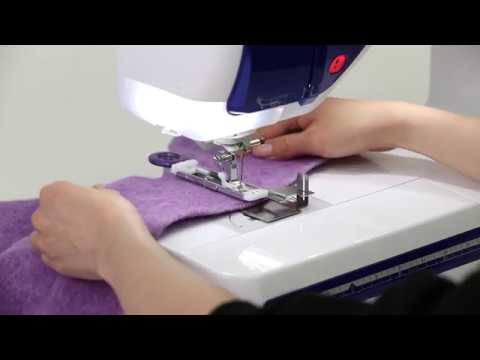 [BrotherSupportSewing] (Accessories) Binding Buttonhole Foot 1 : SA105/ F083 - YouTube