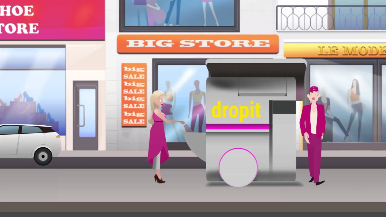 Dropit Shop store to door - YouTube