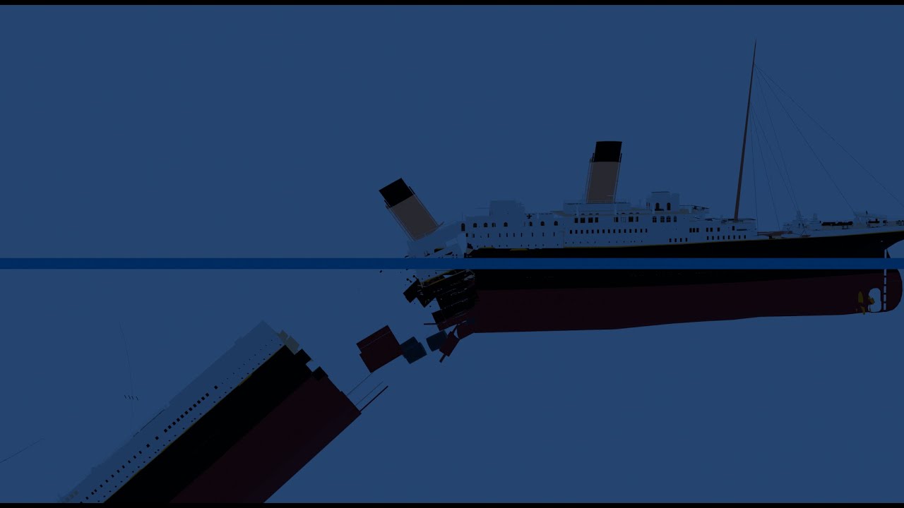 Titanic V Breakup Theory – Titanic Breaking In Half – GCZNU