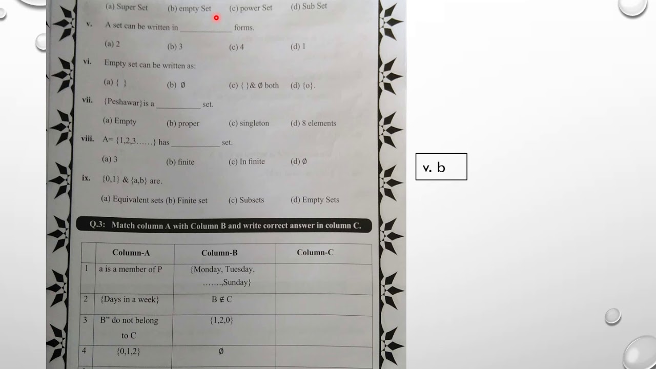 Class VI Mathematics Lecture 6 - YouTube