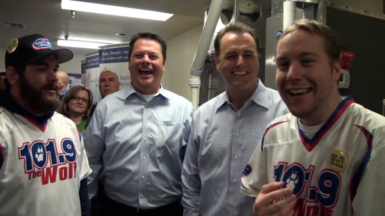 Bell Brother's and 101.9 The Wolf DJ's Go Bald for Childhood Cancer ...