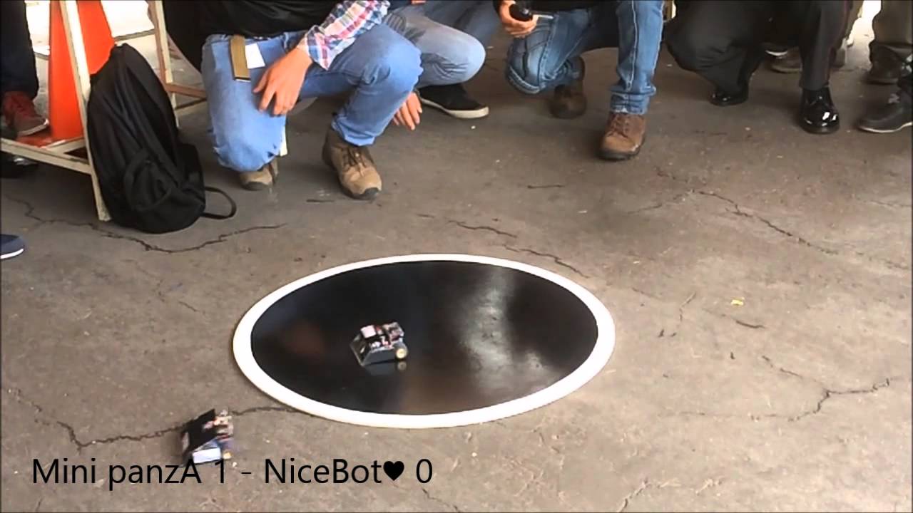 Mini Sumo 500gr - Concurso de Robótica ESPE-Latacunga - YouTube