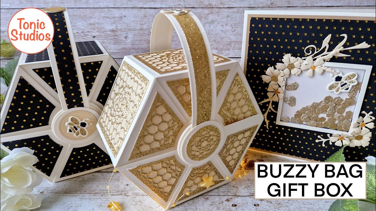 Tonic Studios BUZZY BAG GIFT BOX - YouTube