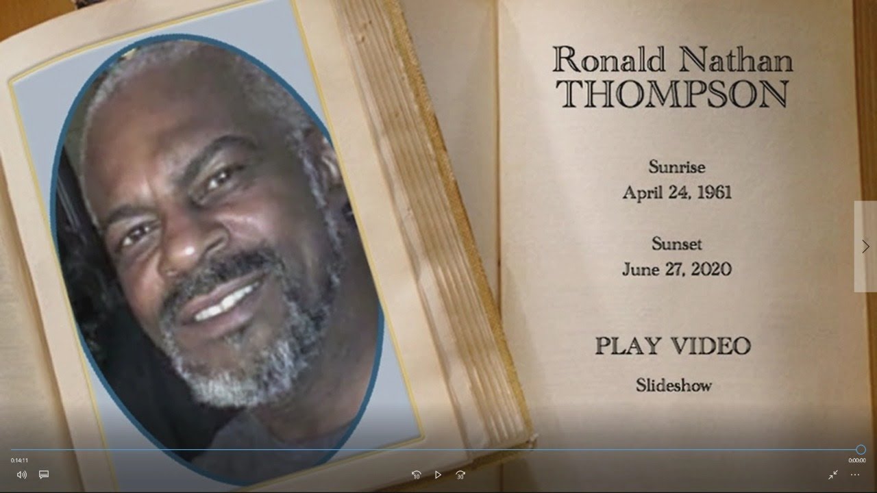 Ronald N. Thompson - YouTube