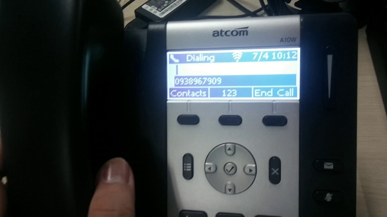 Điện thoại Atcom A10W - YouTube