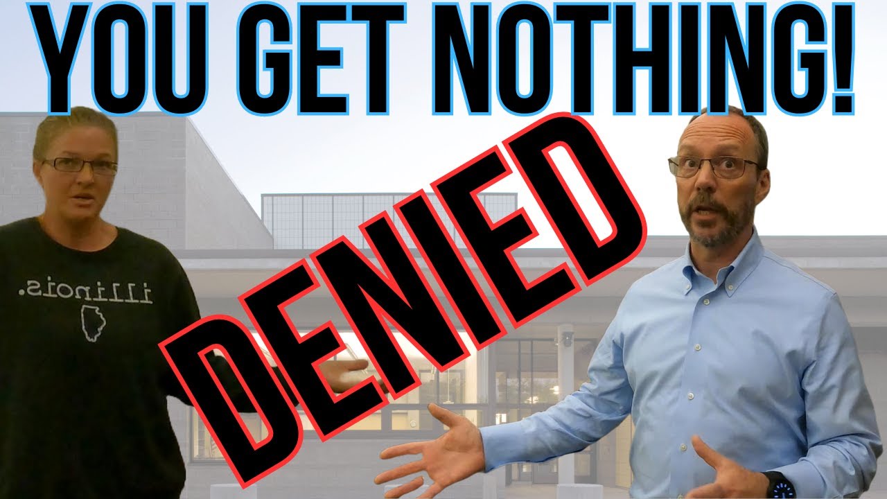 YOU GET NOTHING - DENIED! - WE HIDE PUBLICLY AVAILABLE INFO! - YouTube