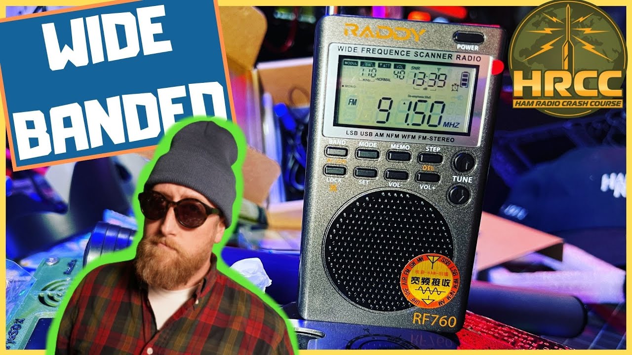 The Raddy RF760 - Tiny AM, FM, CB, HAM, AIR, SW Radio with SSB! - YouTube