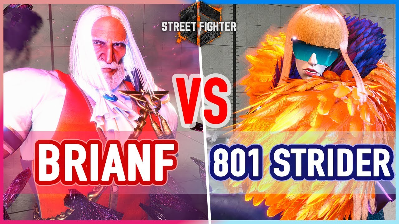 SF6 🔥 BrianF (JP) vs 801 Strider (Manon) 🔥 Street Fighter 6 - YouTube