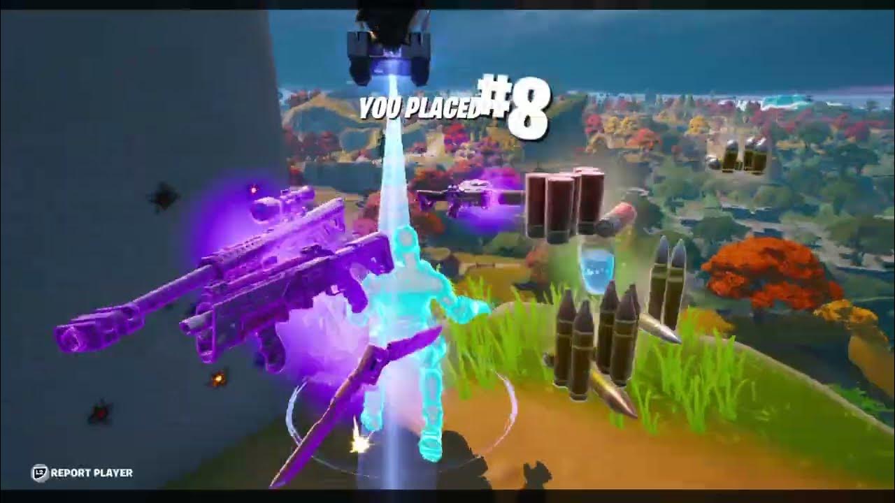 Fortnite 8th Place! - YouTube