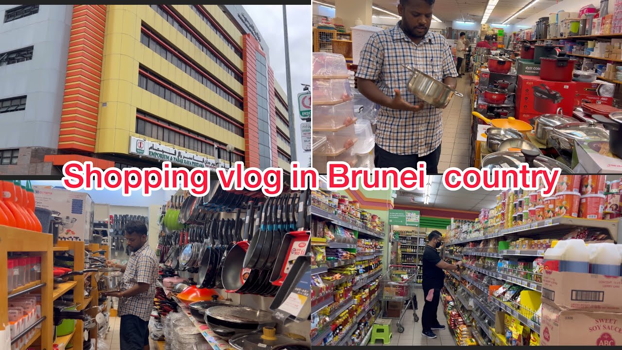 First emporium Shopping 🛍️ 🛒 vlog in Brunei 🇧🇳 #😍😍day in my life in ...
