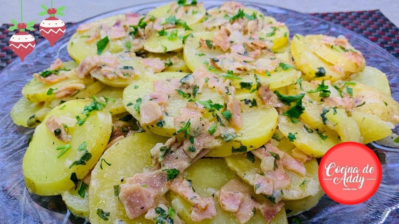 GUARNICIÓN DE PAPAS Fácil y Económica. Ideal P/Navidad y Año Nuevo ...