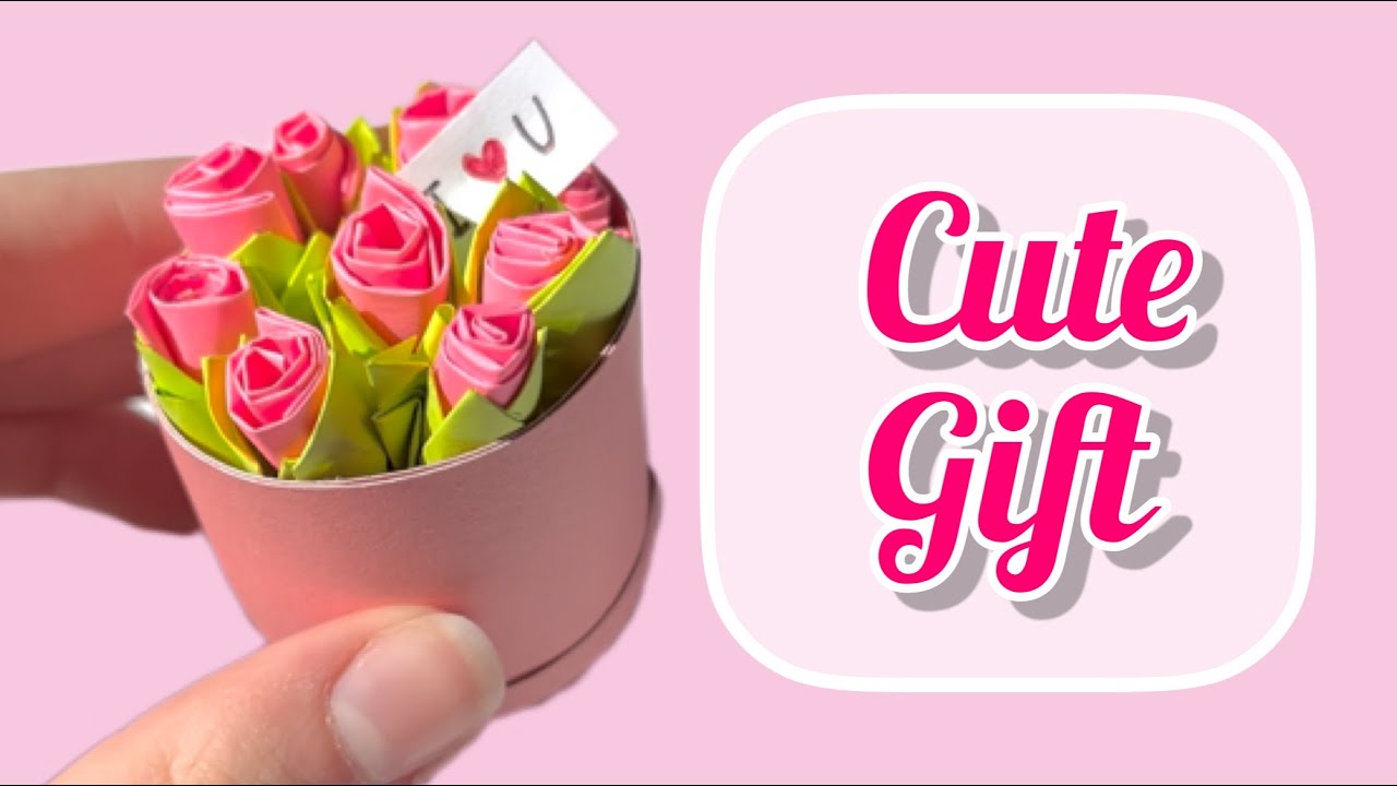 Cute Gift 💝 DIY Present Idea 💗 - YouTube
