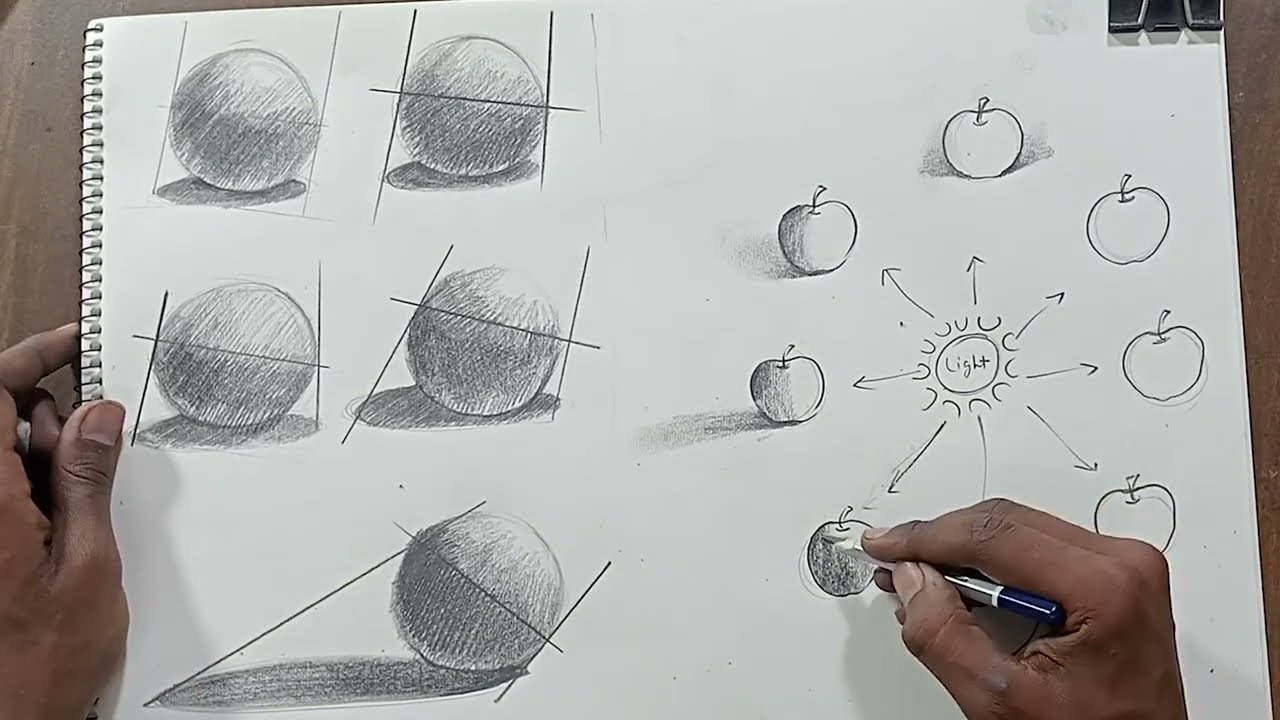How to Draw Shadows in Perspective | Easy Shading Tutorial for ...