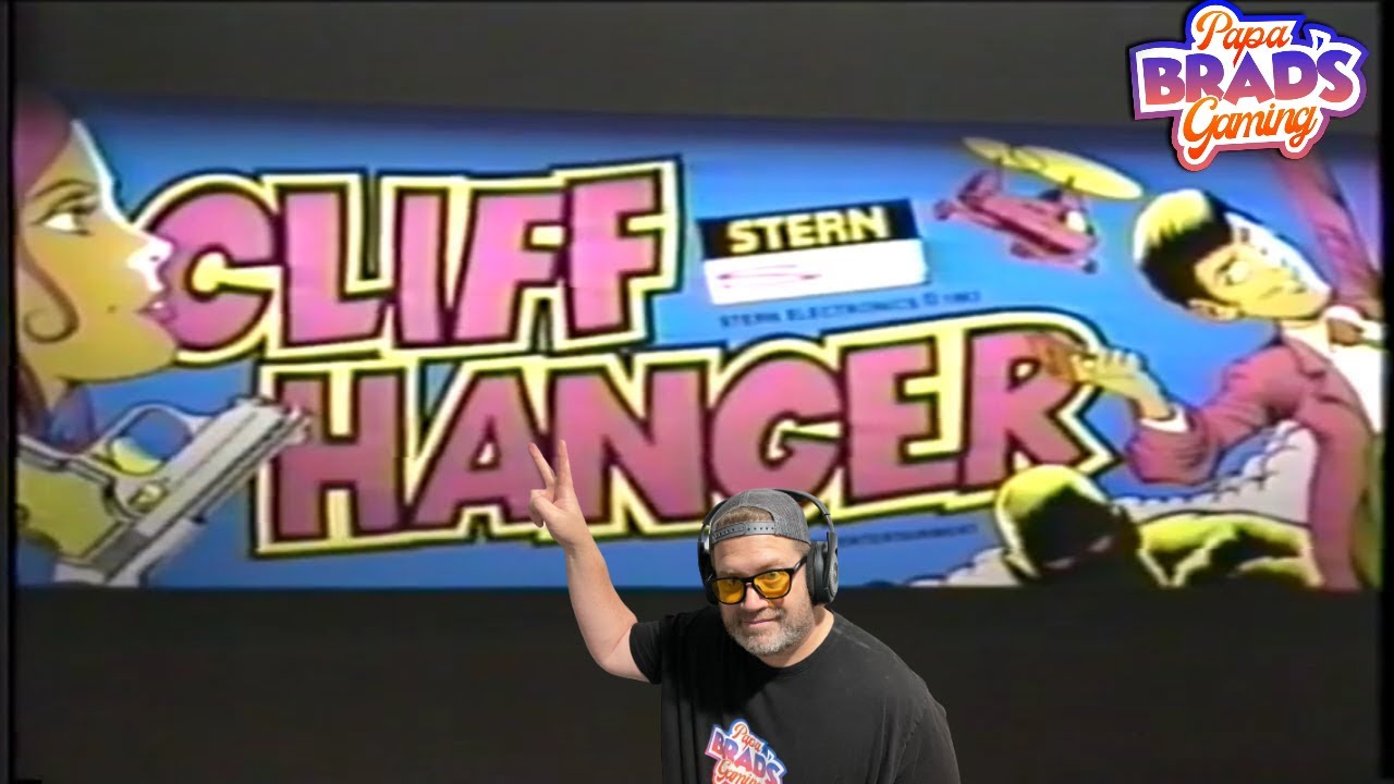 Cliff Hanger LaserDisc arcade Game STERN promo Video - YouTube