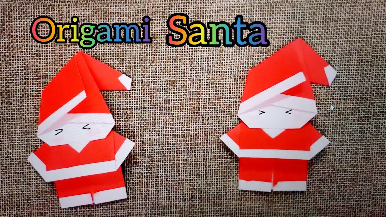 Santa Claus Making ideas Christmas crafts for kids | How to make Santa ...