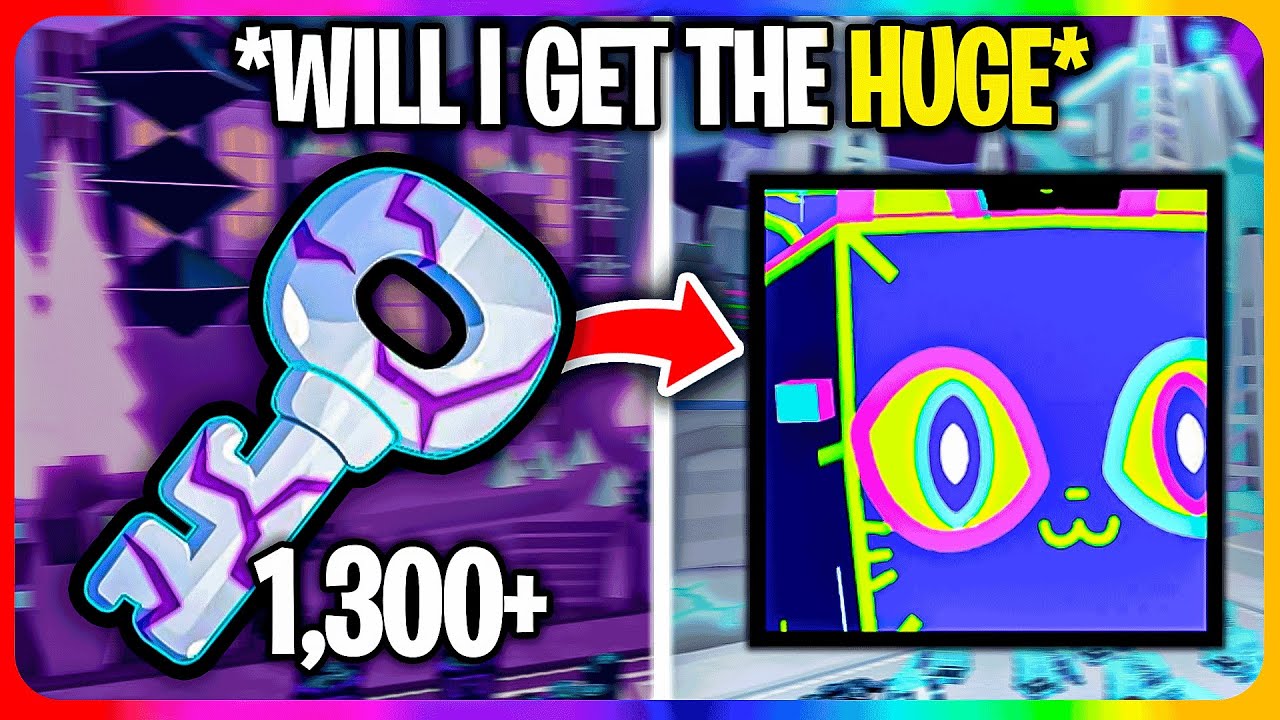 I OPENED 1,300+ Void Keys 🔑 in Pet Simulator 99! 🍀 (Pet Sim 99) - YouTube