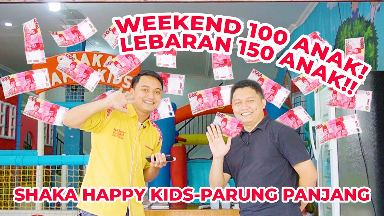 TERBUKTI! HIGH SEASON LEBARAN 150 LEBIH ANAK BERMAIN DI SHAKA KIDS ...