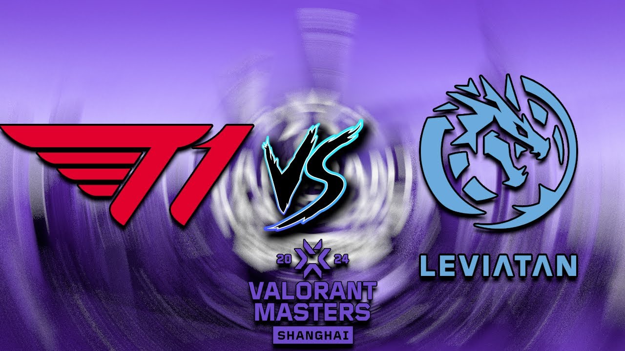 T1 vs LEVIATHAN | VCT Master Shanghai #VCTWatchParty #wgaming - YouTube