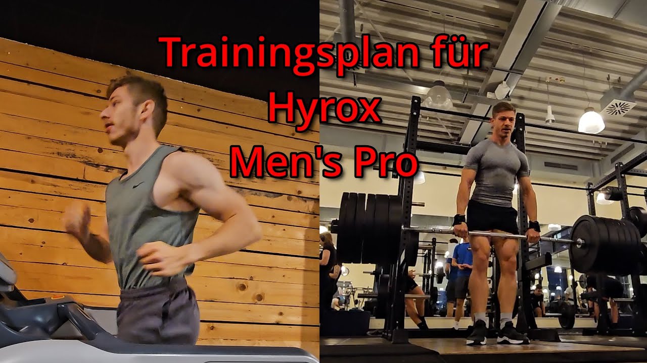 Mein Trainingsplan für die Hyrox Men's Pro Division🔥 | Hyrox Prep #01 ...