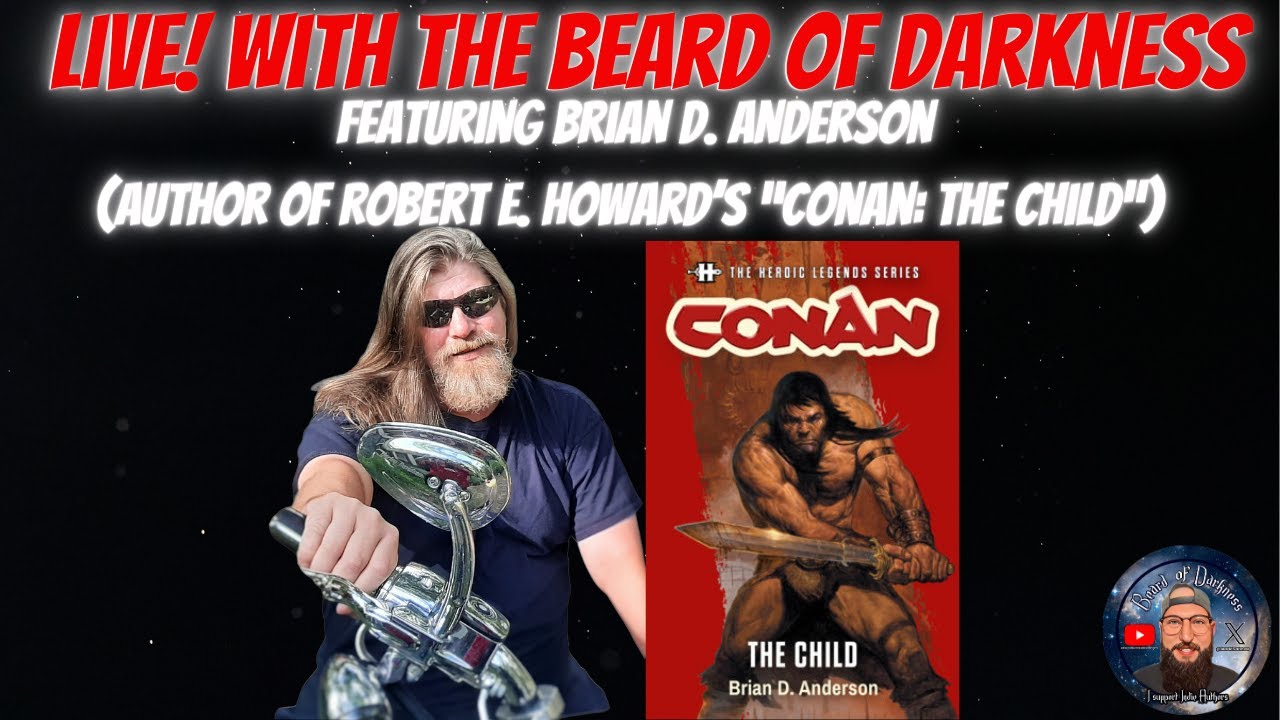 LIVE! with The Beard of Darkness featuring Brian D. Anderson (Author of ...