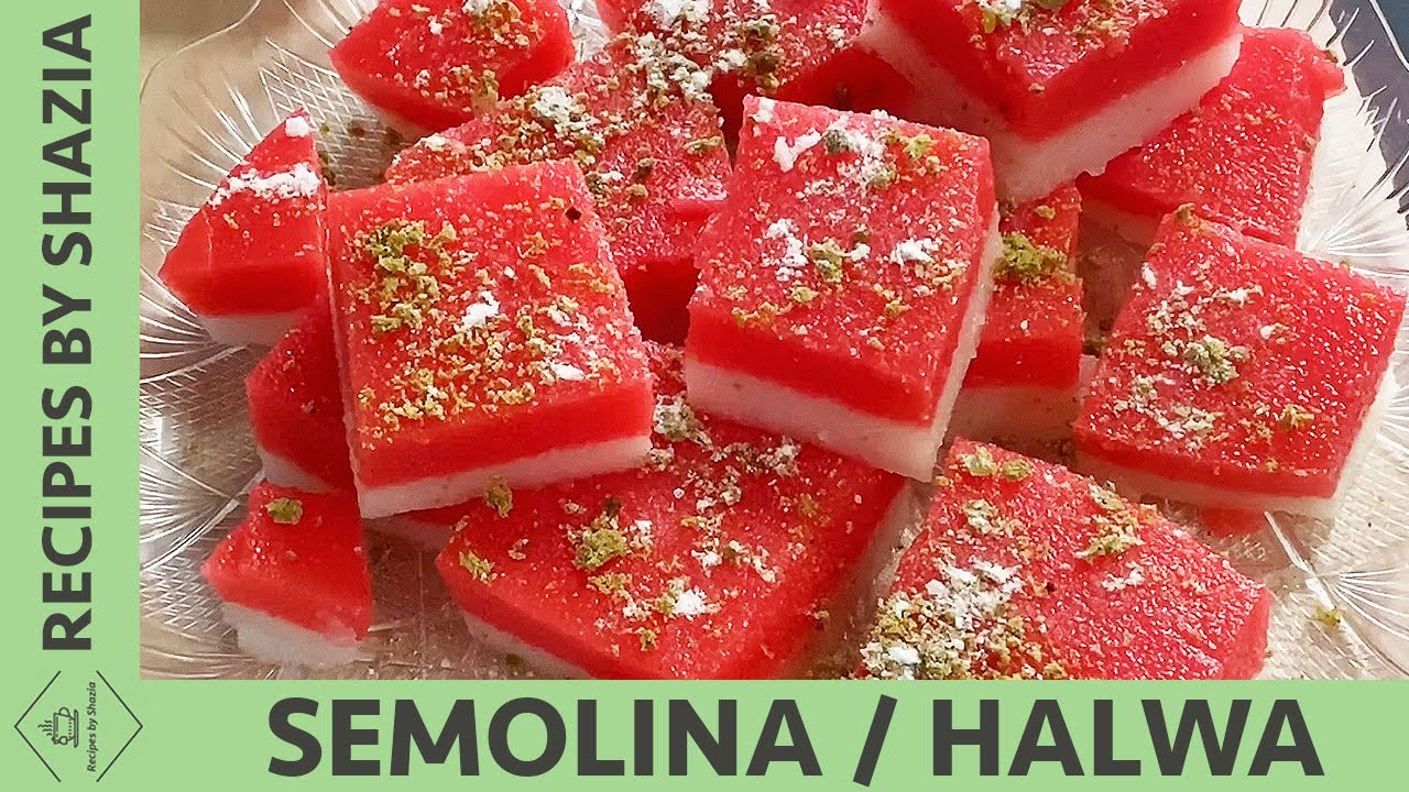 SEMOLINA PUDDING | HALWA RECIPE | SPECIAL DESSERT - YouTube
