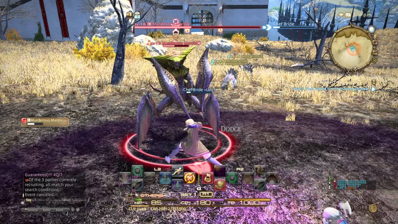 FINAL FANTASY XIV-2 Frying pan of doom - YouTube