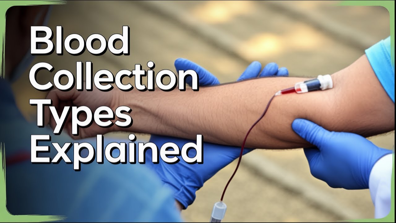 Types of Blood Collection and Procedure - YouTube