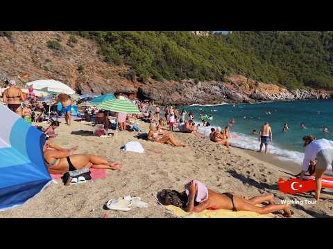 🌊 Kleopatra Plajı’nda Kumda Yürüyüş | Alanya Kalesi ve Yarımada Manzarası (Bölüm 1/3) 🏖️🏰