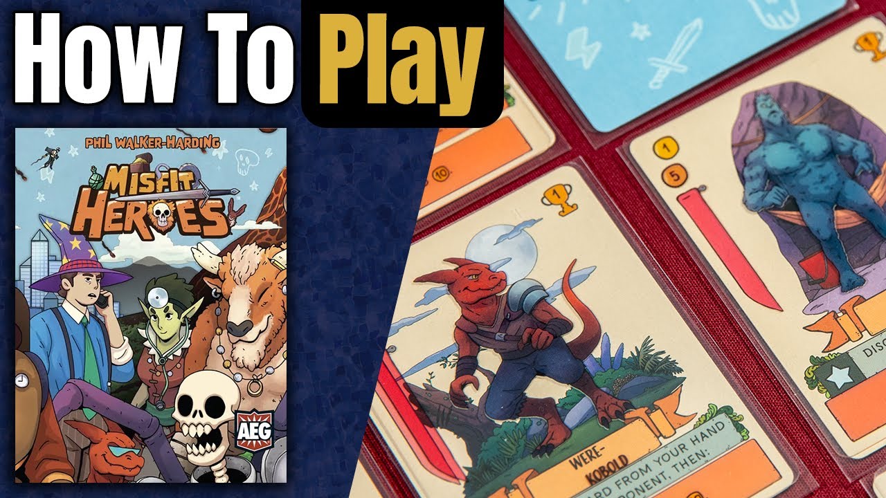 Misfit Heroes | How to Play | Learn to Play in 7 Minutes! - YouTube