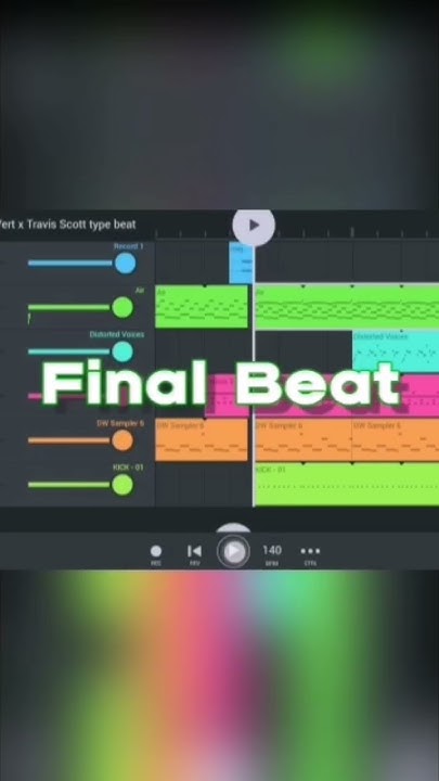 How to make Travis Scott type Beats on FL Mobile - YouTube