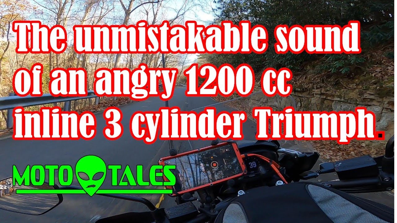 The 1200cc inline 3 cylinder Triumph Tiger is the greatest sounding ...