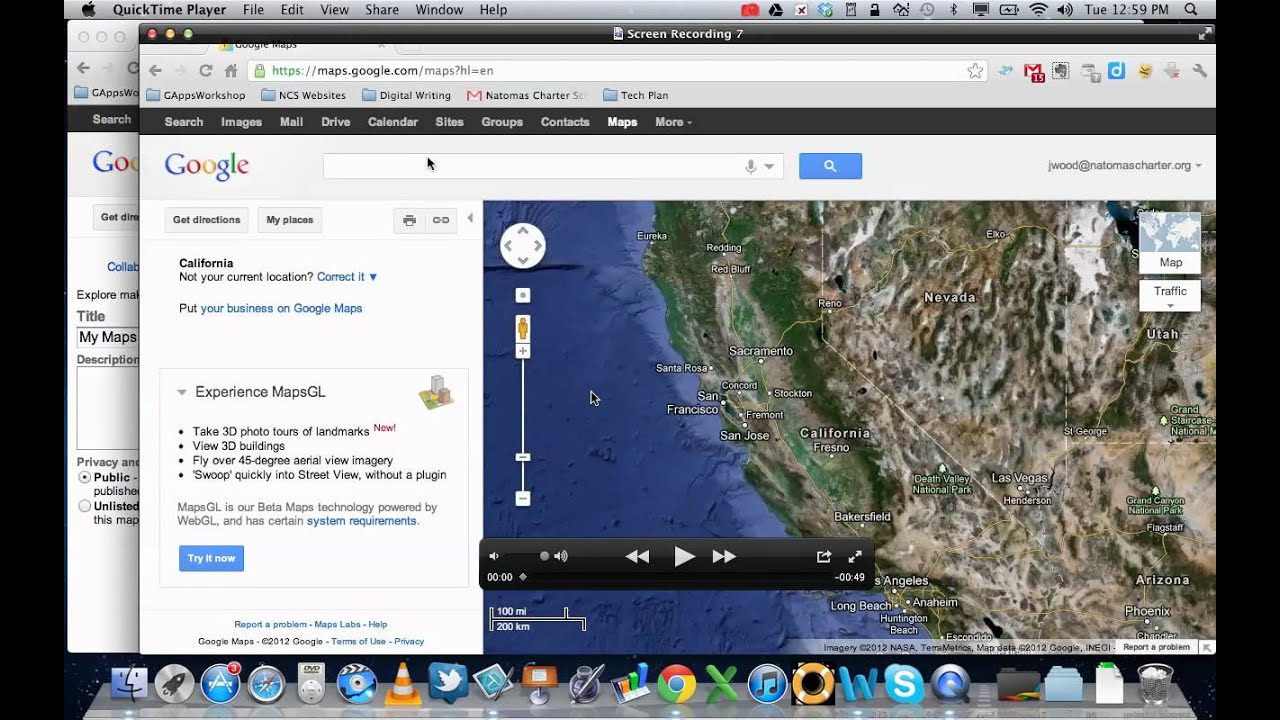 Screencasting with QuickTime Player on Lion (10.7) - YouTube