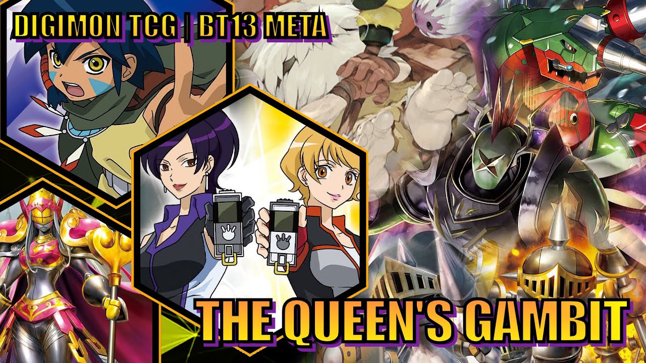 Digimon TCG | BT13 Meta | The Queen's Gambit - Chessmon Deck Profile ...