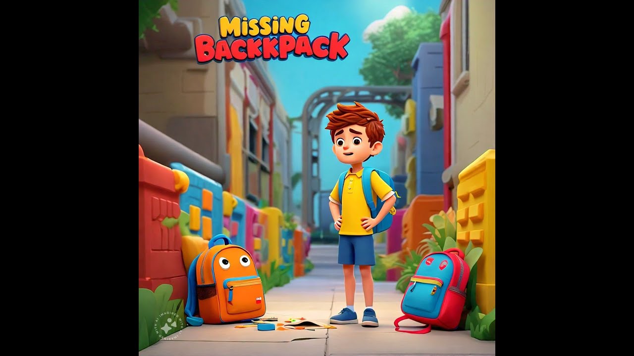 Missing Backpack | Steevive Teller | Short Story For Kids - YouTube
