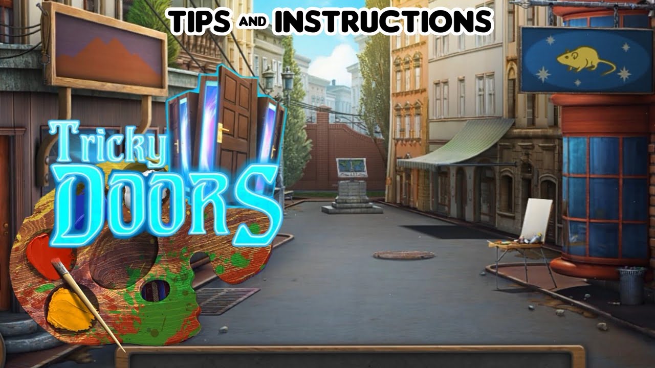Tricky Doors Level 9 Antique District Walkthrough Gameplay - YouTube