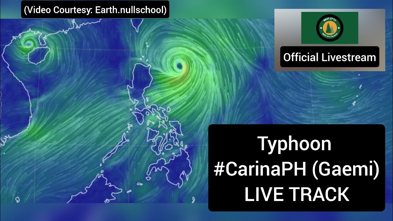 Typhoon “Carina” (Gaemi) LIVE TRACK - YouTube