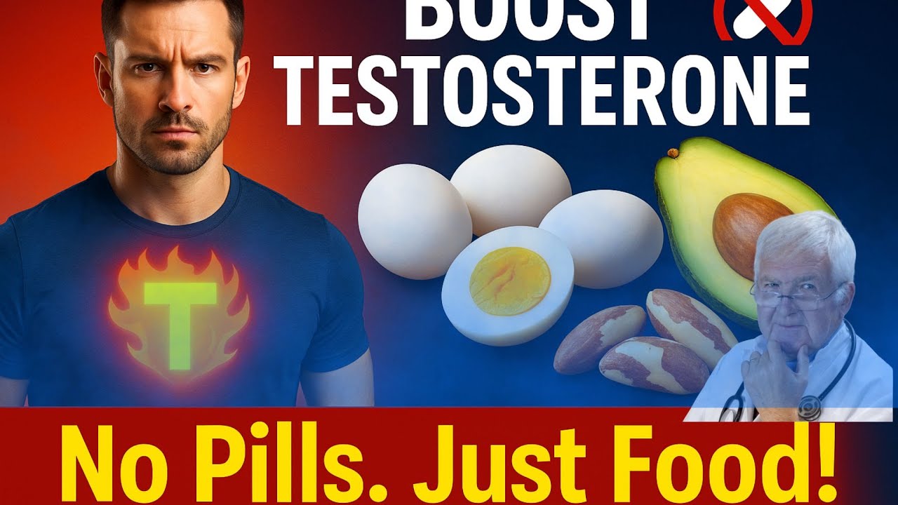 INCREASE TESTOSTERONE FAST With Just 3 Natural FOODS | No Pills, No ...