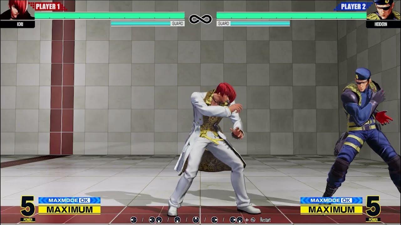 KOF XV Iori Yagami 76-Hit TOD Combo - YouTube