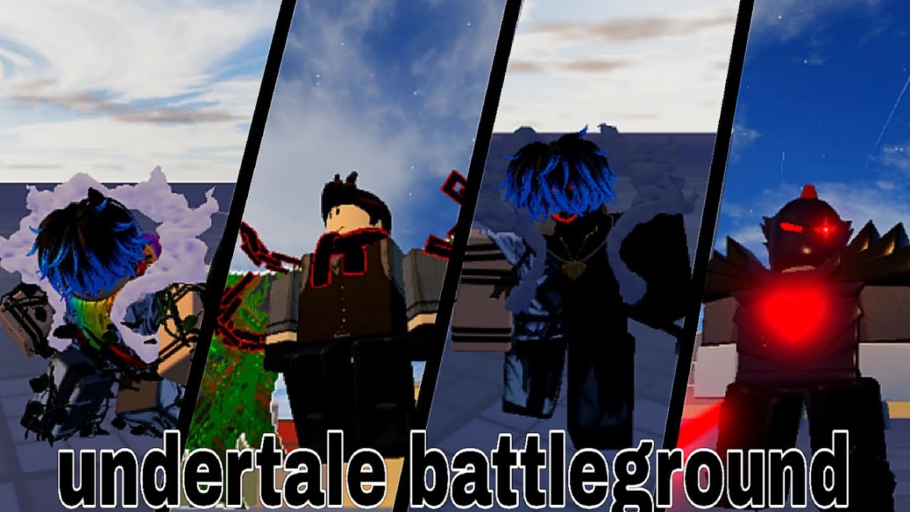 2 noobs fazendo PvP no battleground de undertale - Roblox Undertale ...