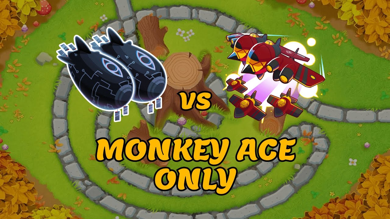BTD6 Phayze vs Monkey Ace Only - YouTube
