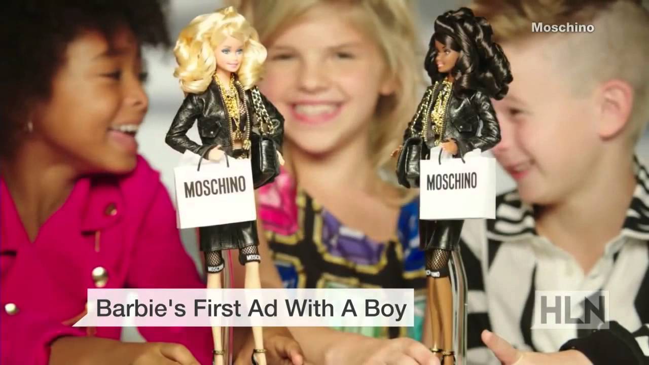 Barbie commercial features a boy for the first time EVER - YouTube