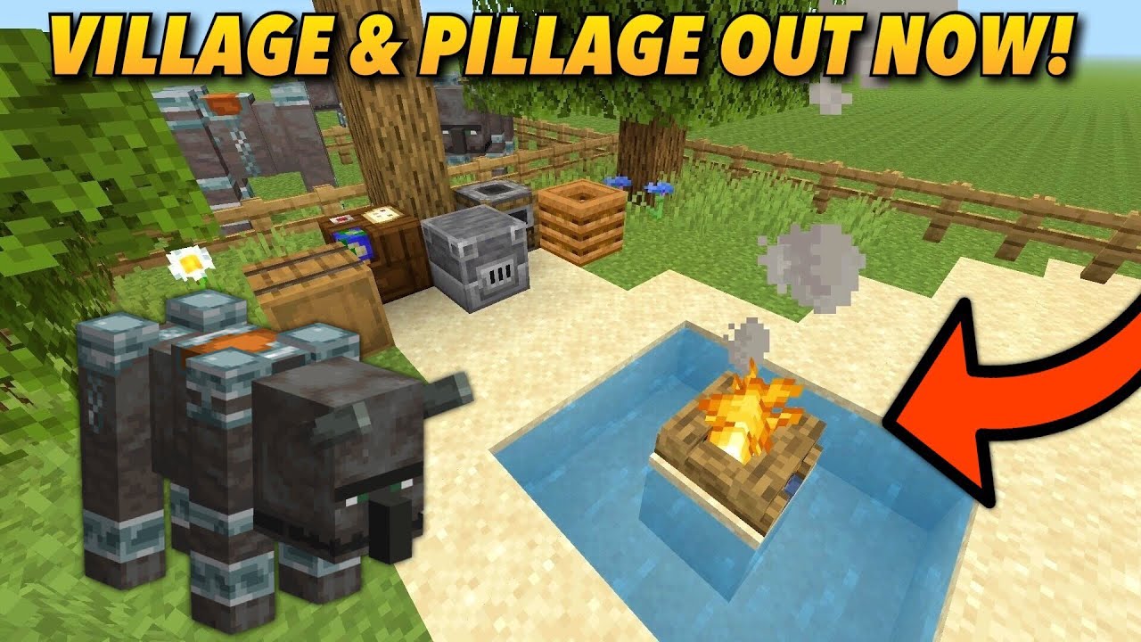 Minecraft PS4 - Village & Pillage Update OUT NOW! (New Trophies, Raids ...