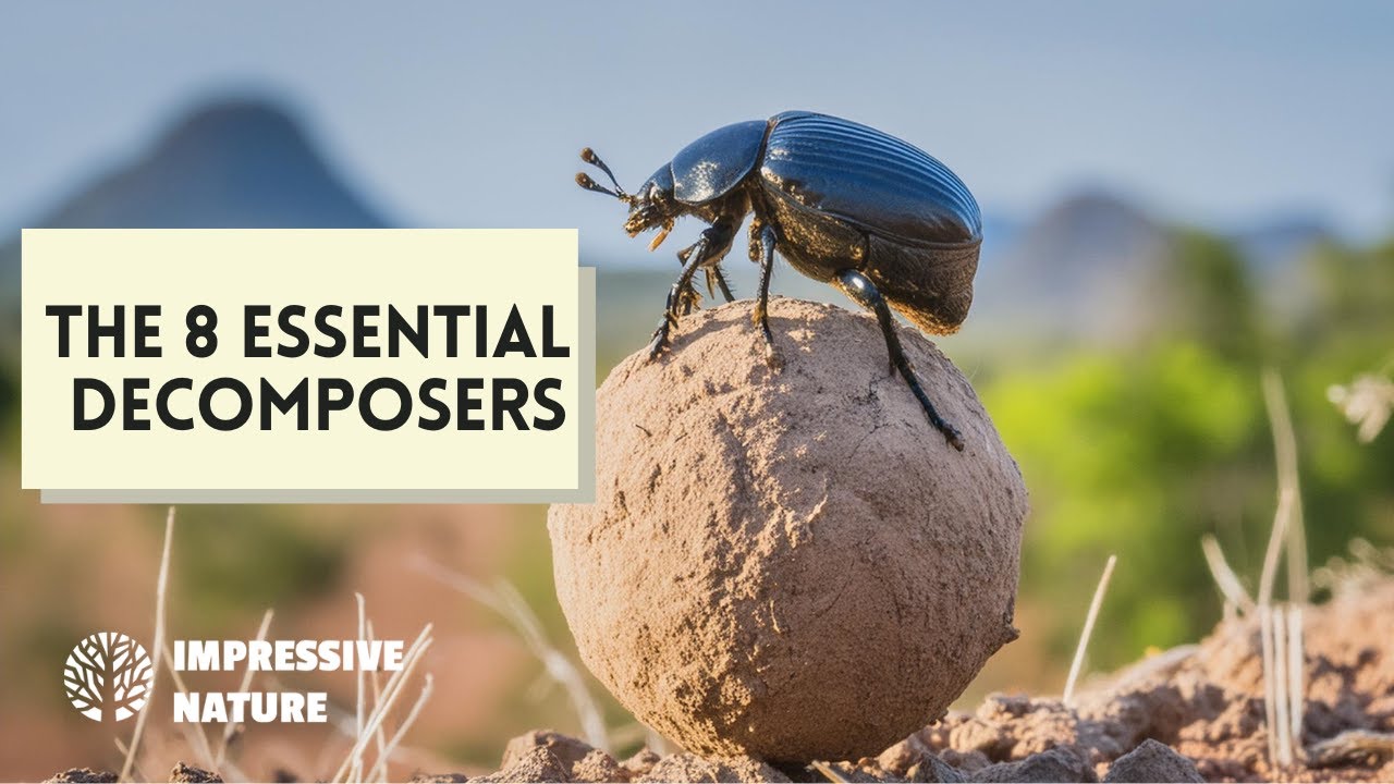 These Are the 8 Essential Decomposers - YouTube
