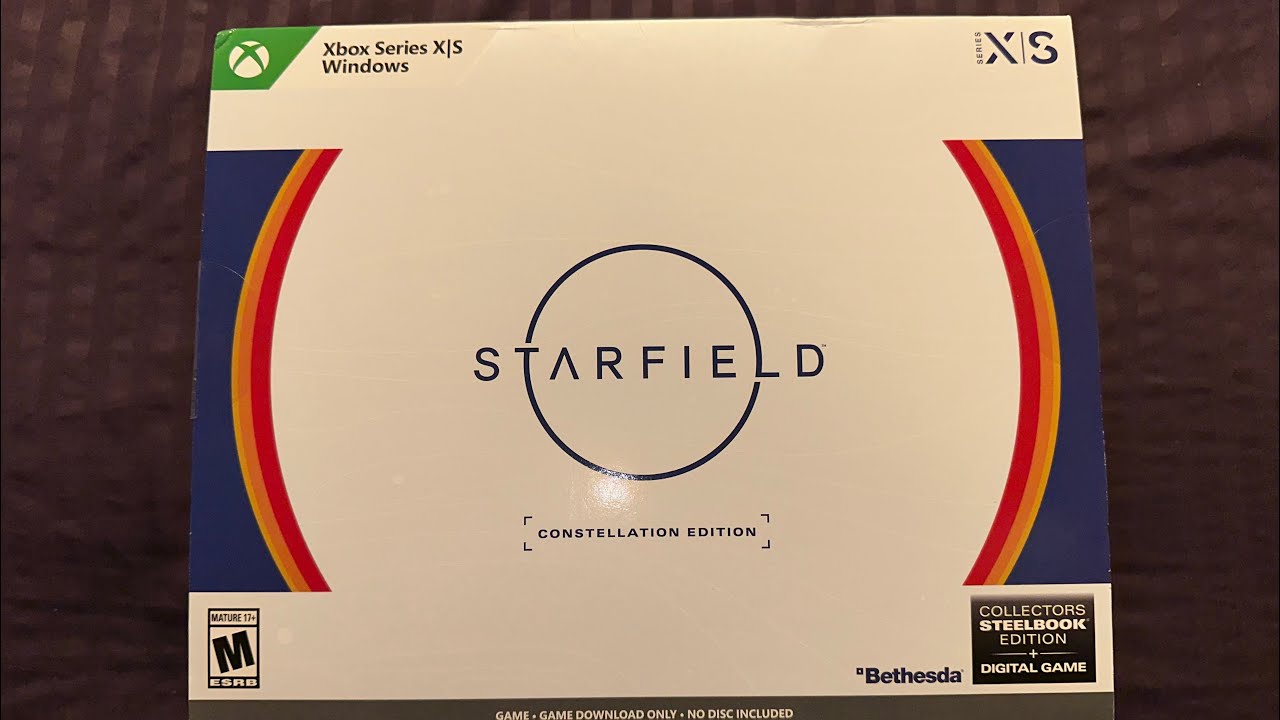 Starfield (Constellation Edition) - Xbox Series X Unboxing - YouTube