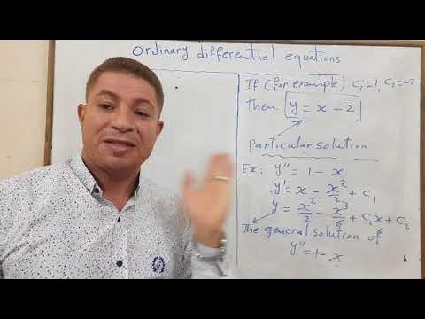 Differential equations part1 - YouTube